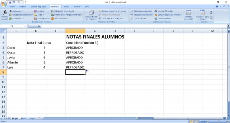Función IF en Excel ¿Qué es? ¿Por qué? y como se usa (Ejemplo ...